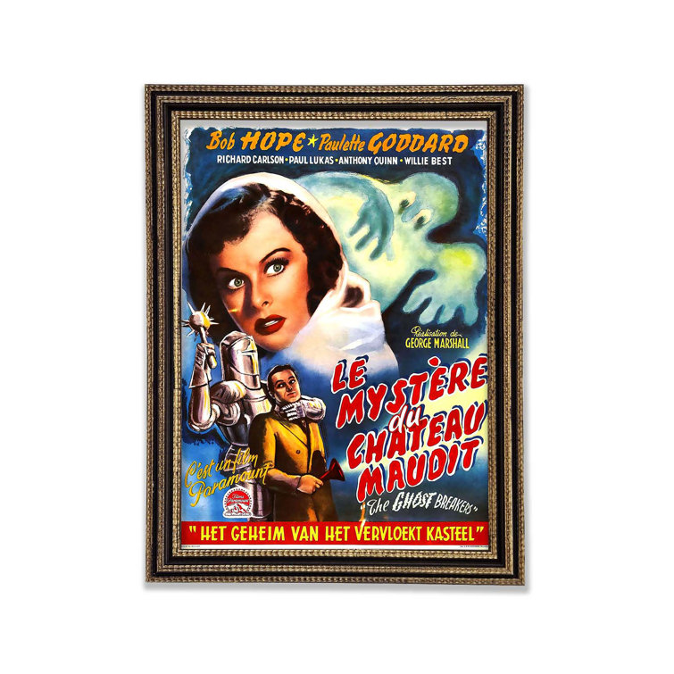 Rosalind Wheeler Ghost Breakers Poster 3 - Single Picture Frame Art Prints | Wayfair.co.uk